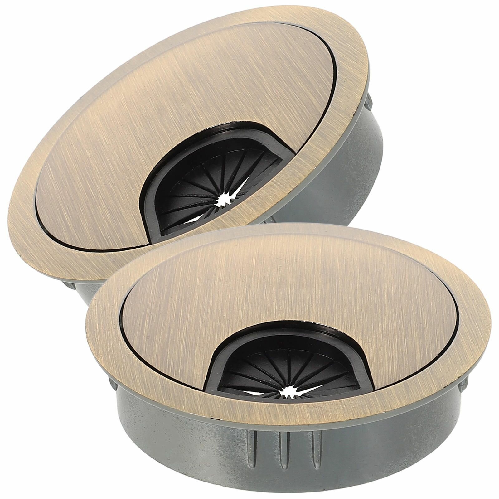 Заглушки Для Проводов, Тidy Desktop, Золотистый, 2 Штуки