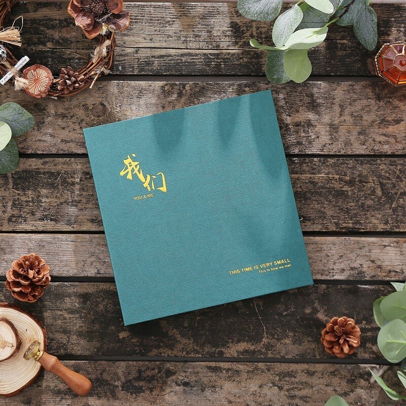 DIY вставные страницы для записи, фотоальбом на 5inch 6inch фотографий, семейный альбом, ручная работа, альбом для памяти о росте пары