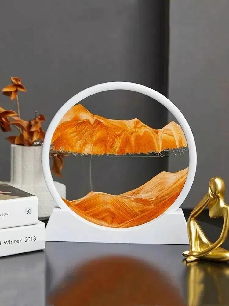 Картина песочная интерьерная 3D антистресс, Креативная статуэтка / Песочные часы антистресс / подарк