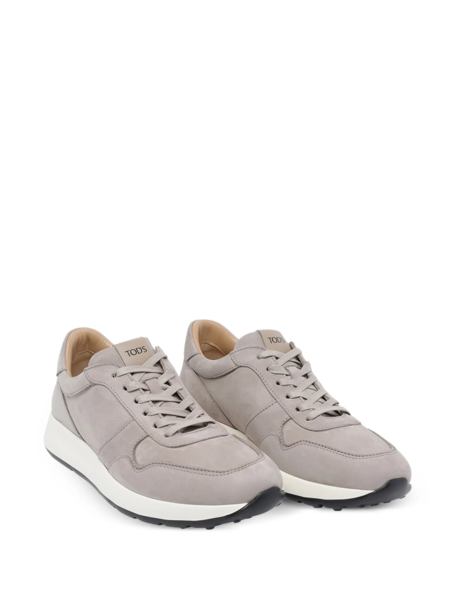 Кроссовки Tod's Suede sneakers, размер 7.5, grey — фото 1