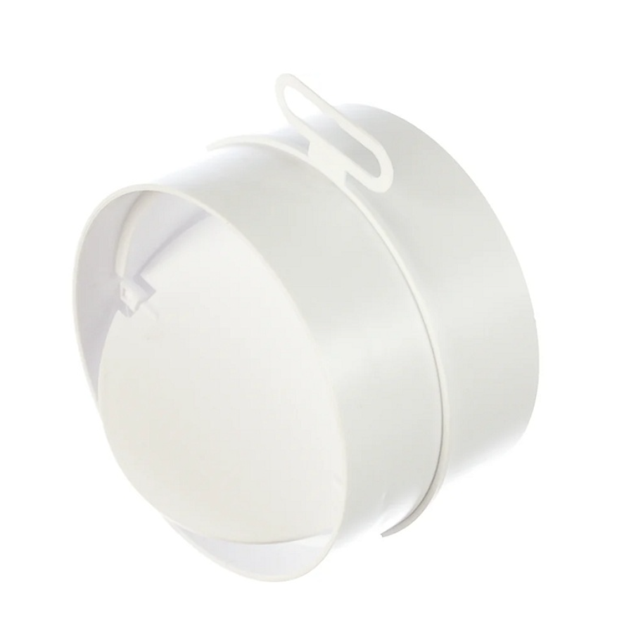 Соединитель для круглых каналов 10СКПО, d=100 мм с обратным клапаном