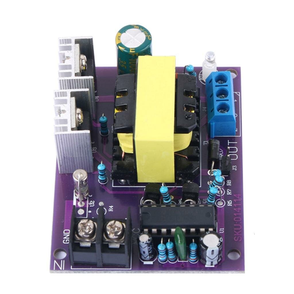 Преобразователь напряжения 100 Вт, DC24 В в AC110/220 В