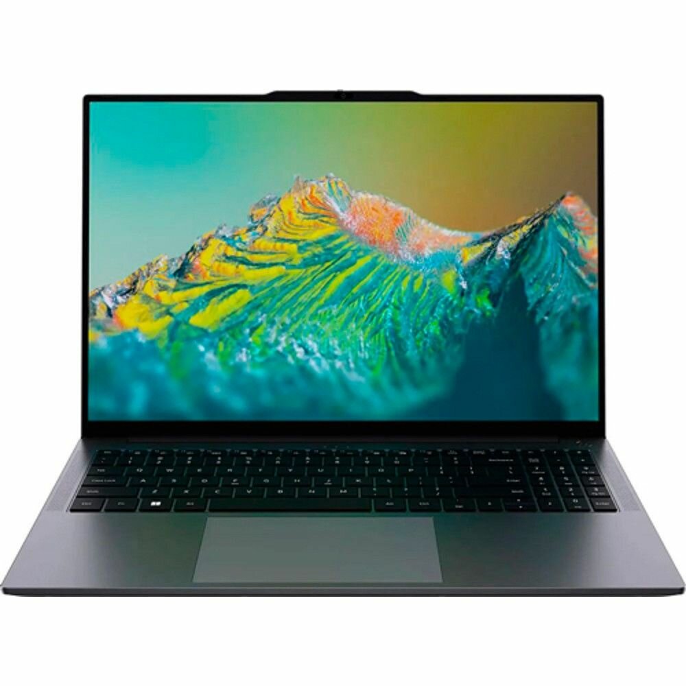 Chuwi Ноутбук CoreBook Plus 16" 1920x1200 матовый IPS AMD Ryzen 5 7430U 2.3Ghz 16384Mb 512SSDGb noDVD Int: AMD Radeon Cam BT WiFi 74WHr war 1y 1.88kg Grey Win11Home + мышь