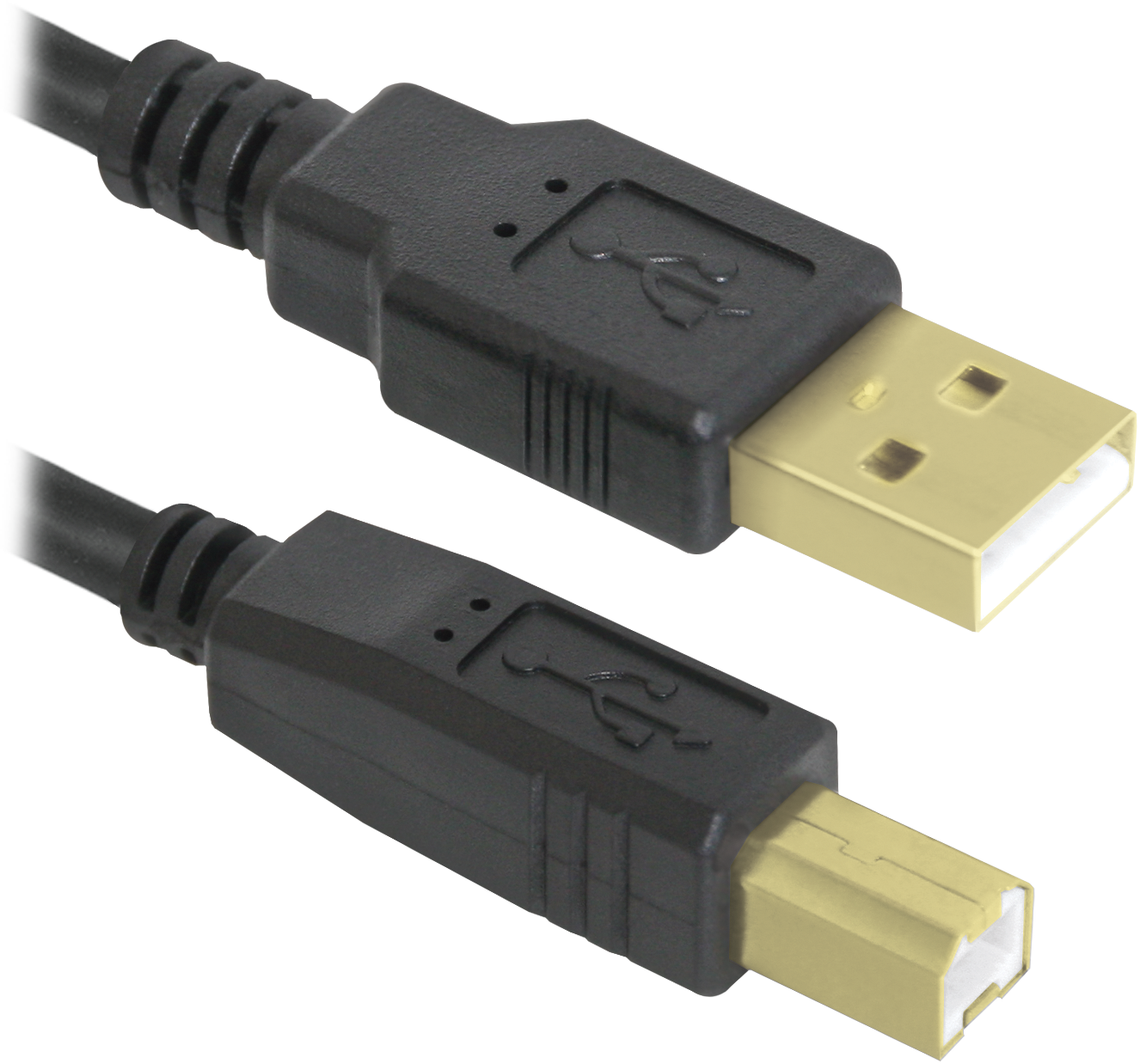 87431 / Кабель Defender USB 2.0 Type-A - USB 2.0 Type-B (вилка - вилка, 3 м)