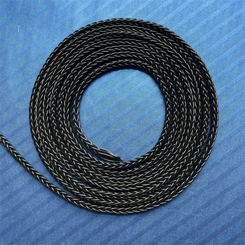 Angitu Premium 8 нитей 7N чистая монокристаллическая медная проволока толщиной 8 нитей 504 ядра для наушников/аудио/клавиатуры DIY