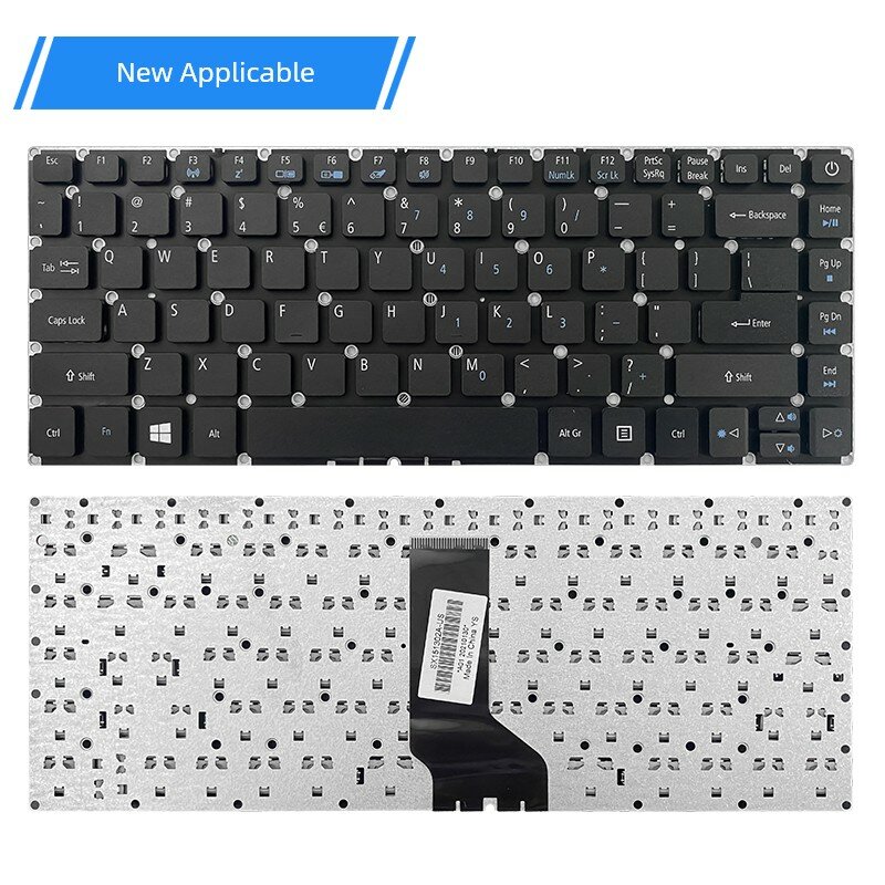 Подходит для клавиатуры Acer E5-475G TMP449 TMP459 P449-MG X349-MG N16ps Совершенно новый, английская версия,