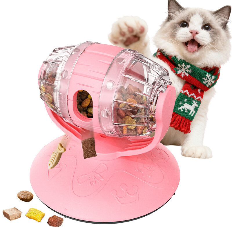 Игрушка-кормушка для кошек — новый, пользующийся большим спросом, обучающий и способствующий медленному кормлению питомцев товар.