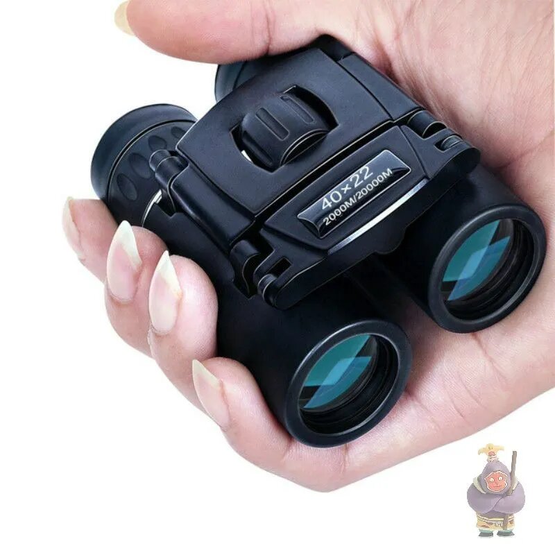 Компактный складной телескоп 40x22 HD с дальностью 2000 м, универсальный бестселлер для охоты, спорта и кемпинга на природе