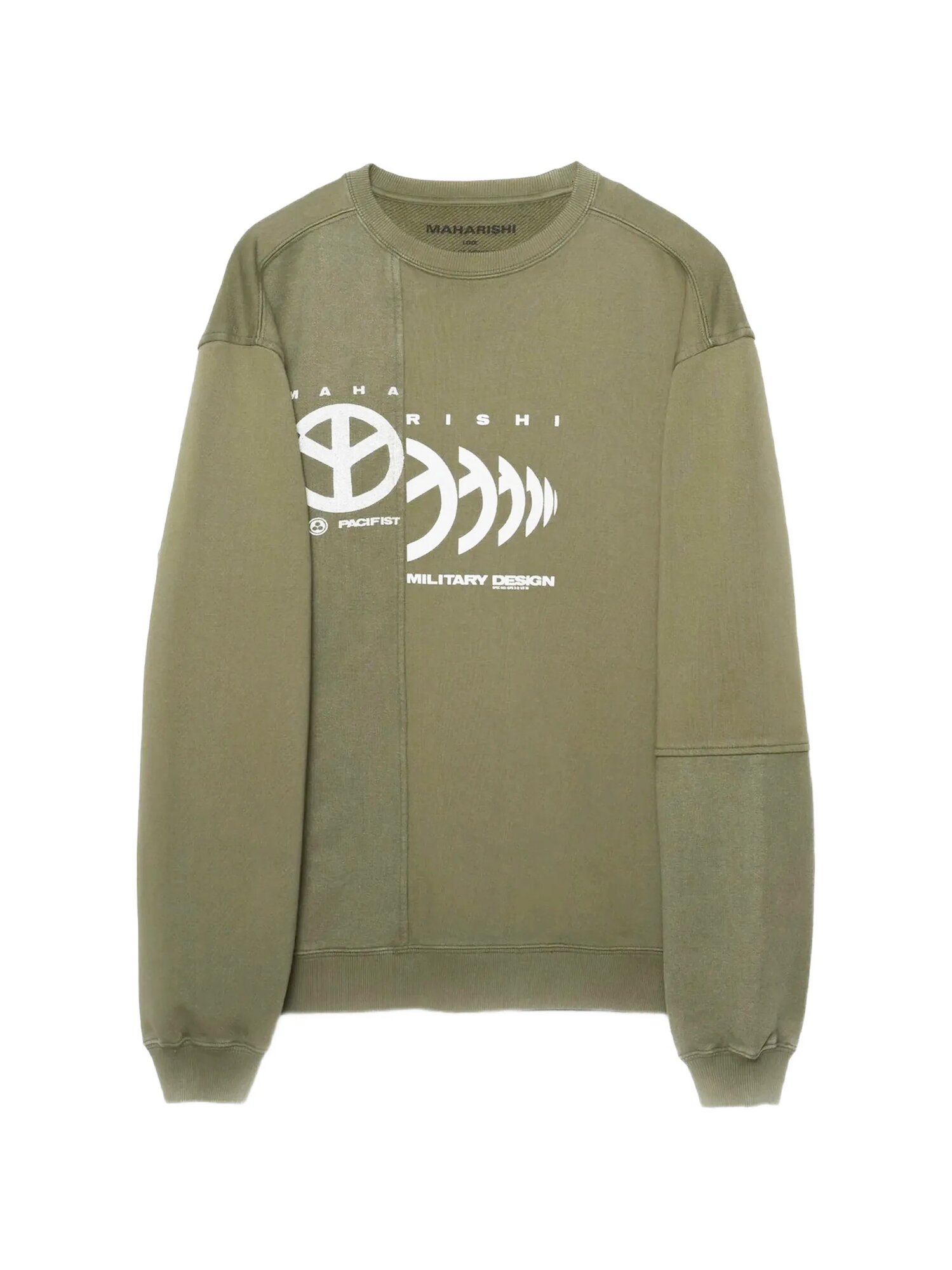 Свитер Logo-print panelled sweater