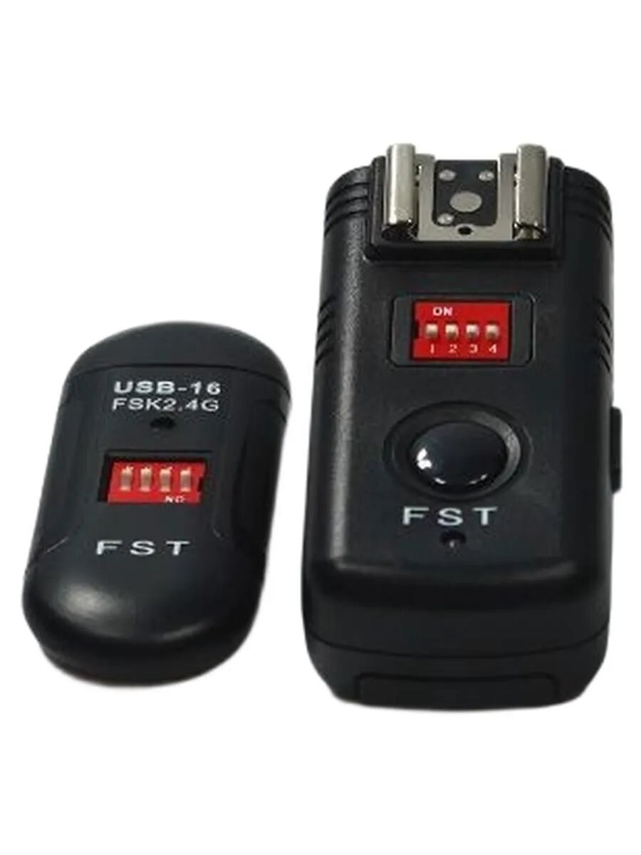 Радиосинхронизатор FST 2.4G USB Trigger 16 каналов передатчик и приемник для студийных вспышек
