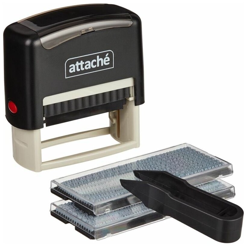 Attache Штамп самонаборный 1-5 строк, 58х22 мм