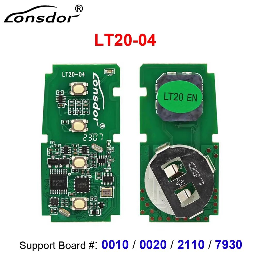 Смарт-ключ Lonsdor LT20 8A+4D (LT20-01, LT20-02, LT20-03, LT20-04, LT20-05, LT20-06, LT20-04