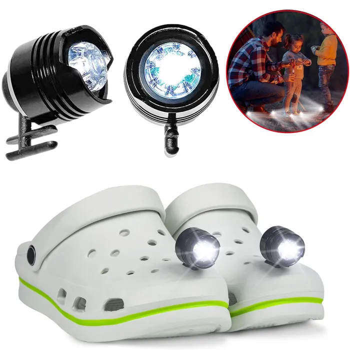 Фонари Jibbitz для обуви Crocs 2 шт черный