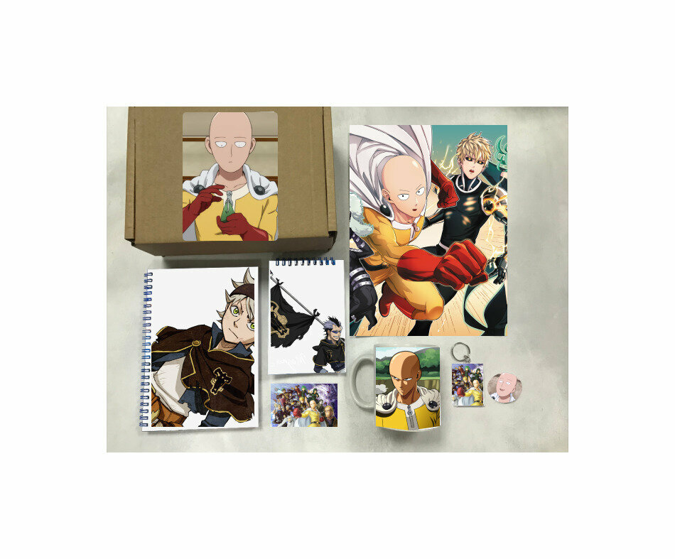 Бокс GOODbrelok принт "Ванпанчмен, One Punch-Man" - OPM0004