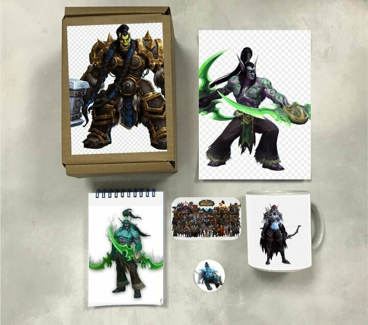 Бокс GOODbrelok принт "Варкрафт, Warcraft" - 0001