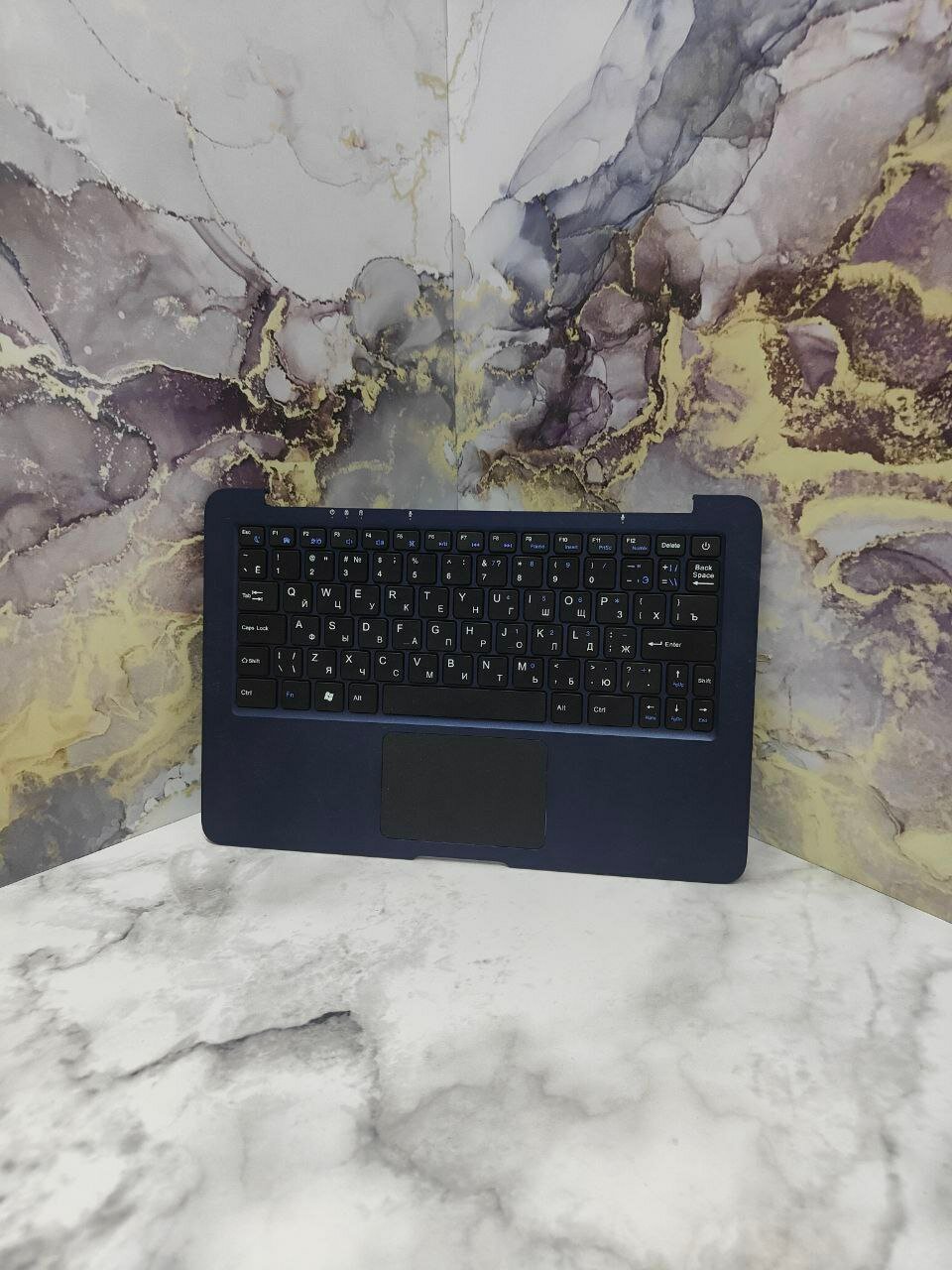 Клавиатура с топкейсом Prestigio Smartbook 116A снятая с разбора Синий