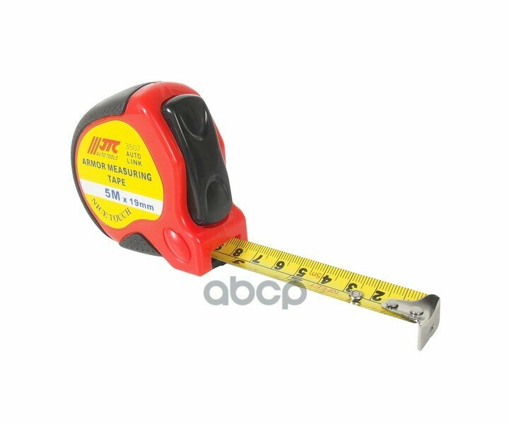 Рулетка 5х19мм обрезиненный корпус JTC арт. JTC3507