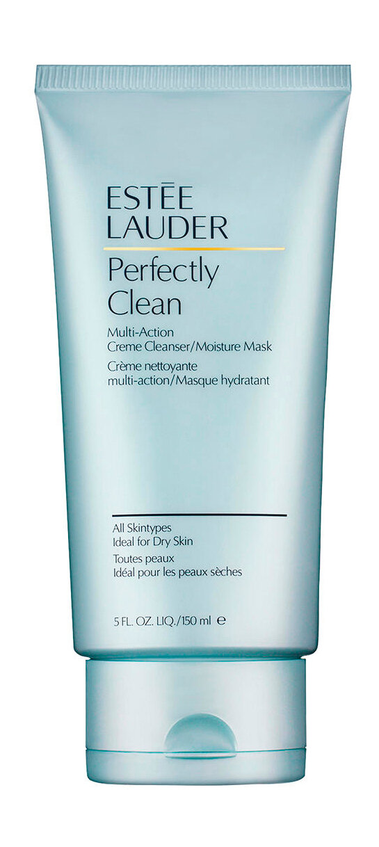 ESTEE LAUDER Perfectly Clean Multi-Action Creme Cleanser Moisture Крем-маска для лица 2 в 1 увлажняющий, 150 мл
