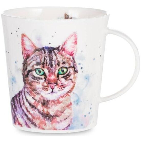 Кружка Dunoon Серый кот Ломонд 320 мл, фарфор костяной DNN78587316