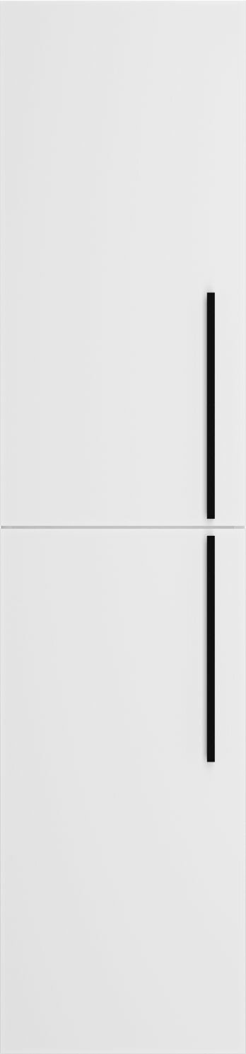 Шкаф пенал Misty Ненси 35 подвесной белый матовый