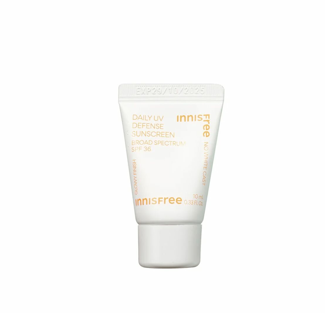Innisfree мини Ежедневное солнцезащитное средство daily UV defense spf30 sunscreen 10ml