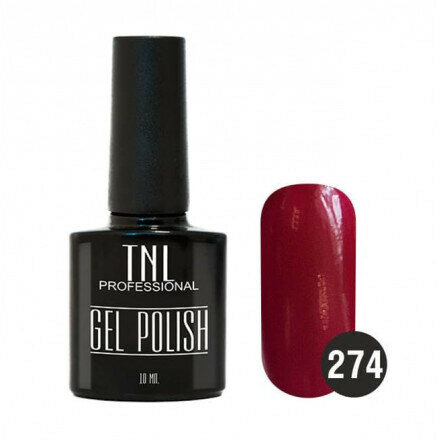 TNL Professional Цветной Гель-лак № 274 - массака (10 мл.)