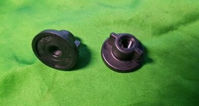 Пластиковая гайка M6х1 для ручной закрутки 10шт (уп)
