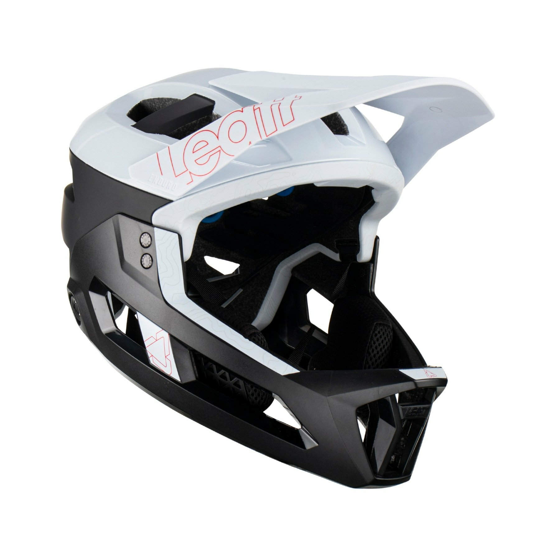 Велошлем Leatt MTB Enduro Helmet 3.0 V24 (1024120), цвет White, размер шлема S (51-55 см)