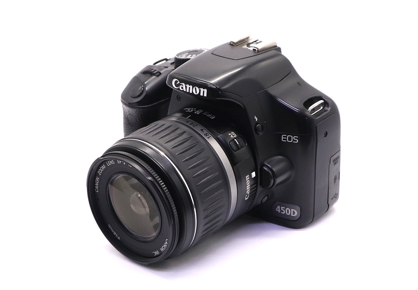 Canon EOS 450D kit (пробег 28900 кадров)