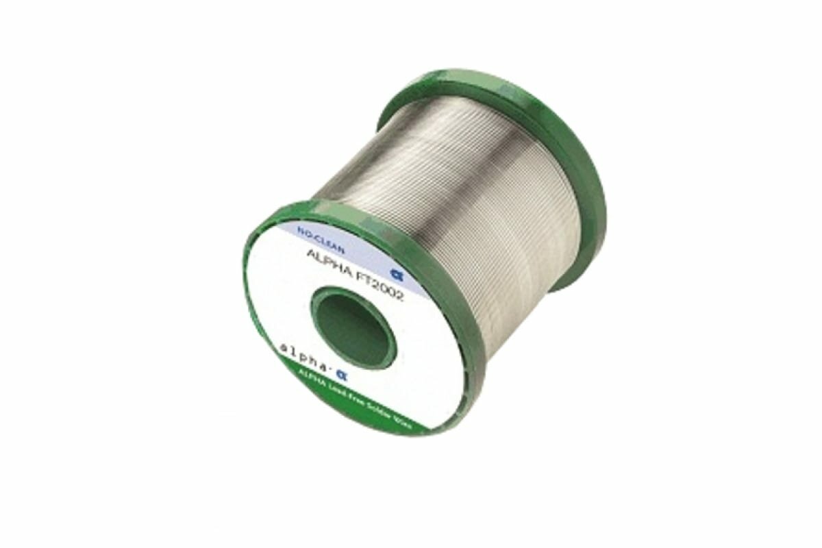 Припой трубчатый FT-2002 ALPHA 51946, диаметр 0,5 мм, вес 0,25 кг, электроника