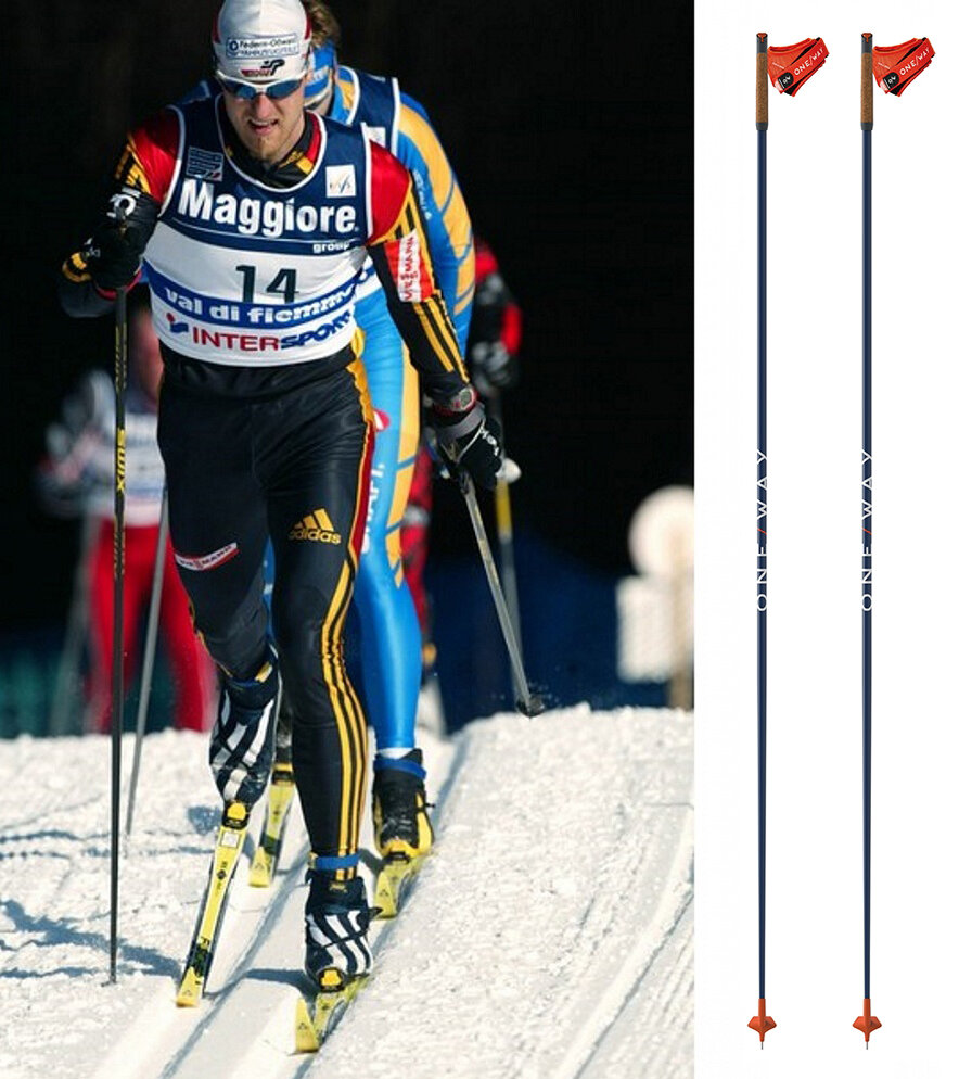 Палки для беговых лыж ONE WAY STORM 5 MAG 175