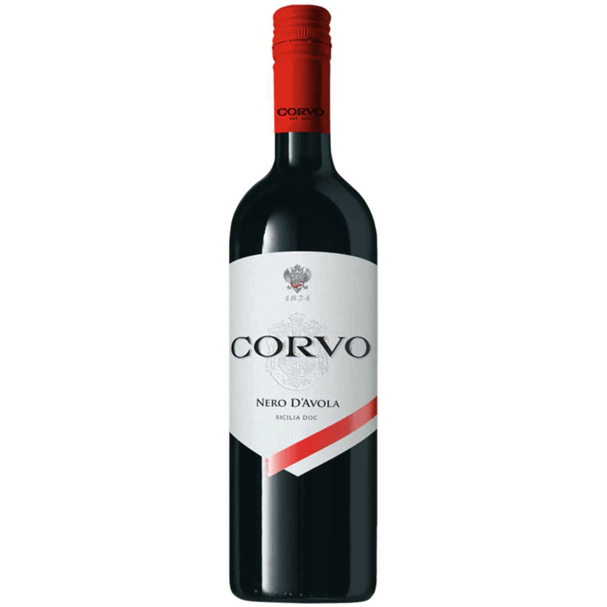 Вино "Corvo" Nero d'Avola, Sicilia DOC, красное, полусухое, 0,75 л