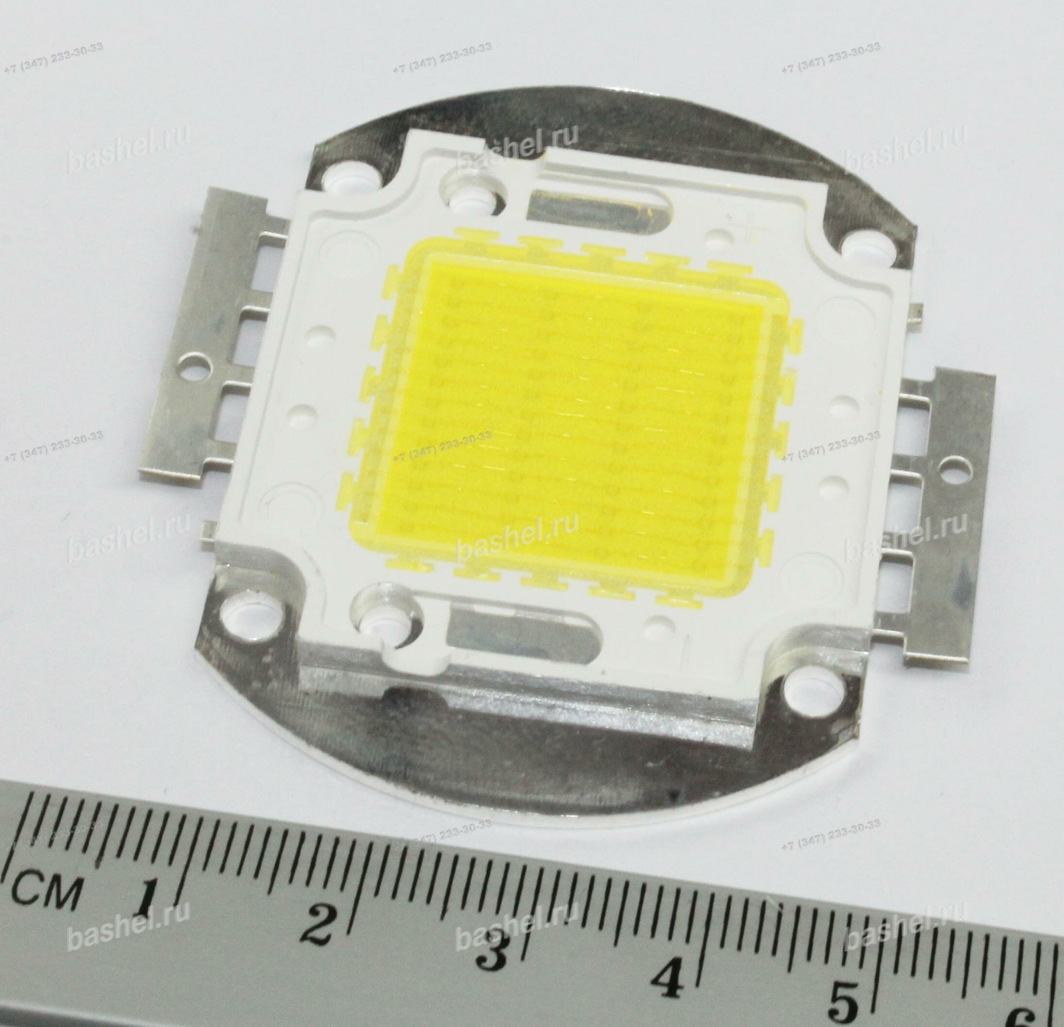 COB-50W 4200Lm, 6500k, 4200mA, 11-13V PV050W-12 White (для прожекторов), Мощный светодиод