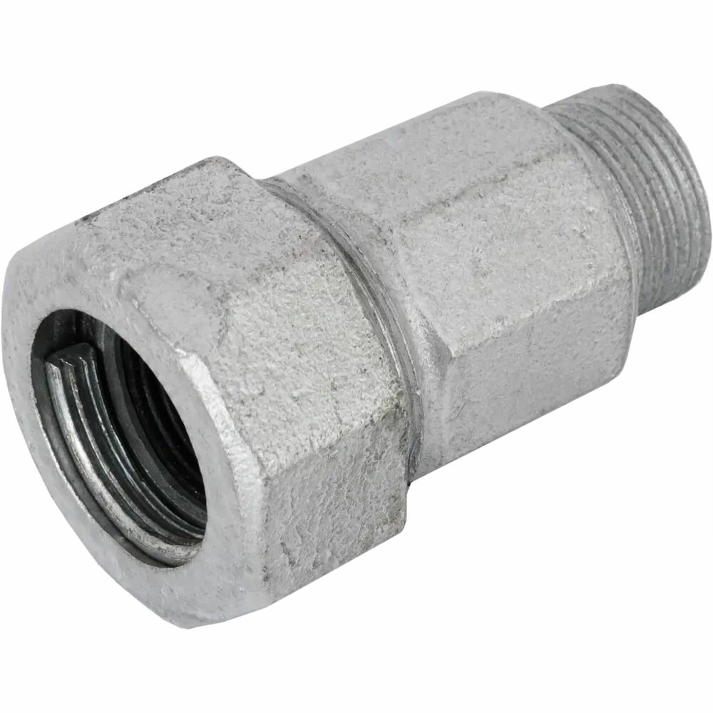 Муфта 3/4"x3/4" НР сталь 10010002