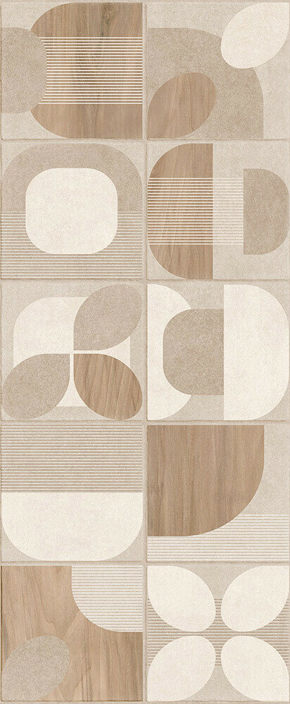 Плитка облицовочная Gracia Ceramica Pinto декор бежевая 600x250x9 мм (8 шт.=1,2 кв. м)