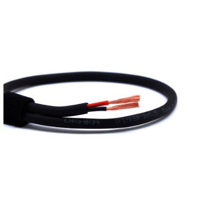 Кабель акустический с катушки двухжильный Draka DR speaker 2x1.5 100DC, 1 м