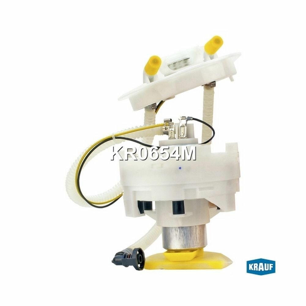 Модуль топливный Krauf KR0654M, для Audi A6, с бензонасосом, металл, пластик, белый
