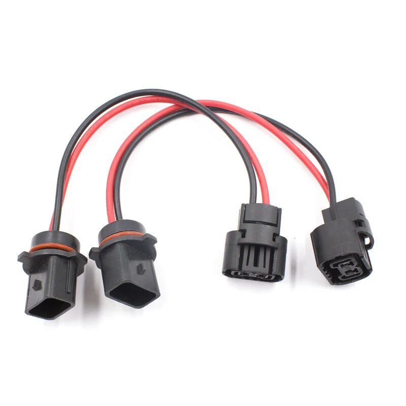 KE LI MI P13W 5502, удлинительный провод, жгут проводов, разъемы, разъем-адаптер, вилка для противотуманных светодиодных фонарей, модернизированная лампа для работы