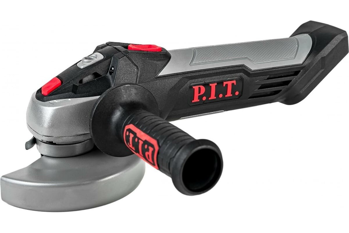 Углошлифовальная машина P.I.T. PWS20H-125C Solo аккумуляторная 20В, 125мм, Li-Ion, 8500об/мин, без АКБ и ЗУ, коробка