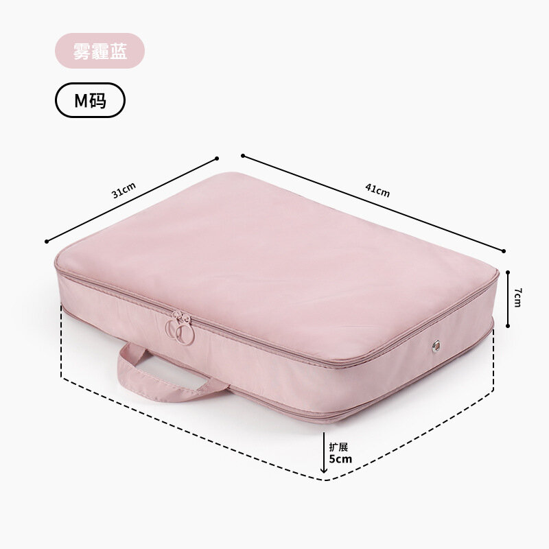 Сумка для хранения одежды, компрессионная сумка большой вместимости для пуховиков, портативный дорожный чемодан,