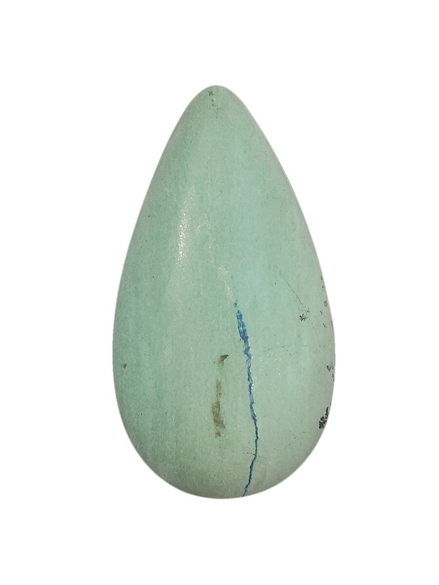 Кабошон Хризоколла 42х22х7 мм.