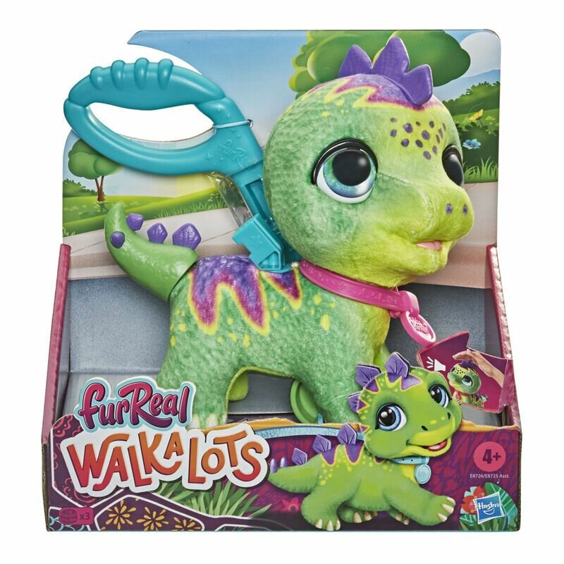 Hasbro FurReal Friends Walkalots, Интерактивная плюшевая игрушка для домашних животных, издает звуки, Возраст от 4 лет
