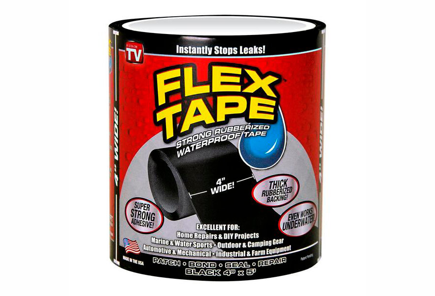 Сверхсильная клейкая лента Flex Tape "Флекс Тайп" черная, 100мм*1,5м