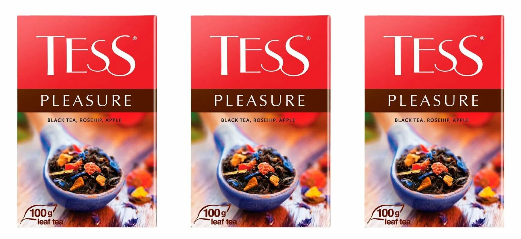 Tess Чай Плэжа 100 г, 3 шт