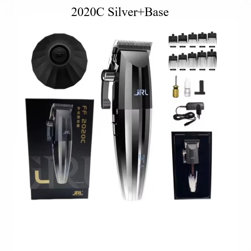 Машинка для стрижки JRL JRL 2020c 2020t AU-штекер, Silver C base