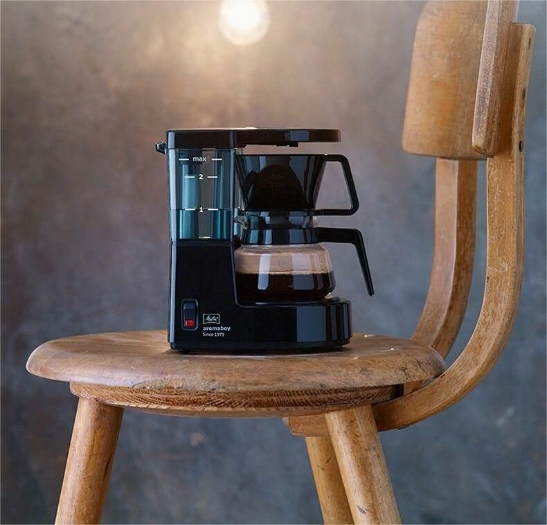 Мини-капельная кофеварка Melitta, черный