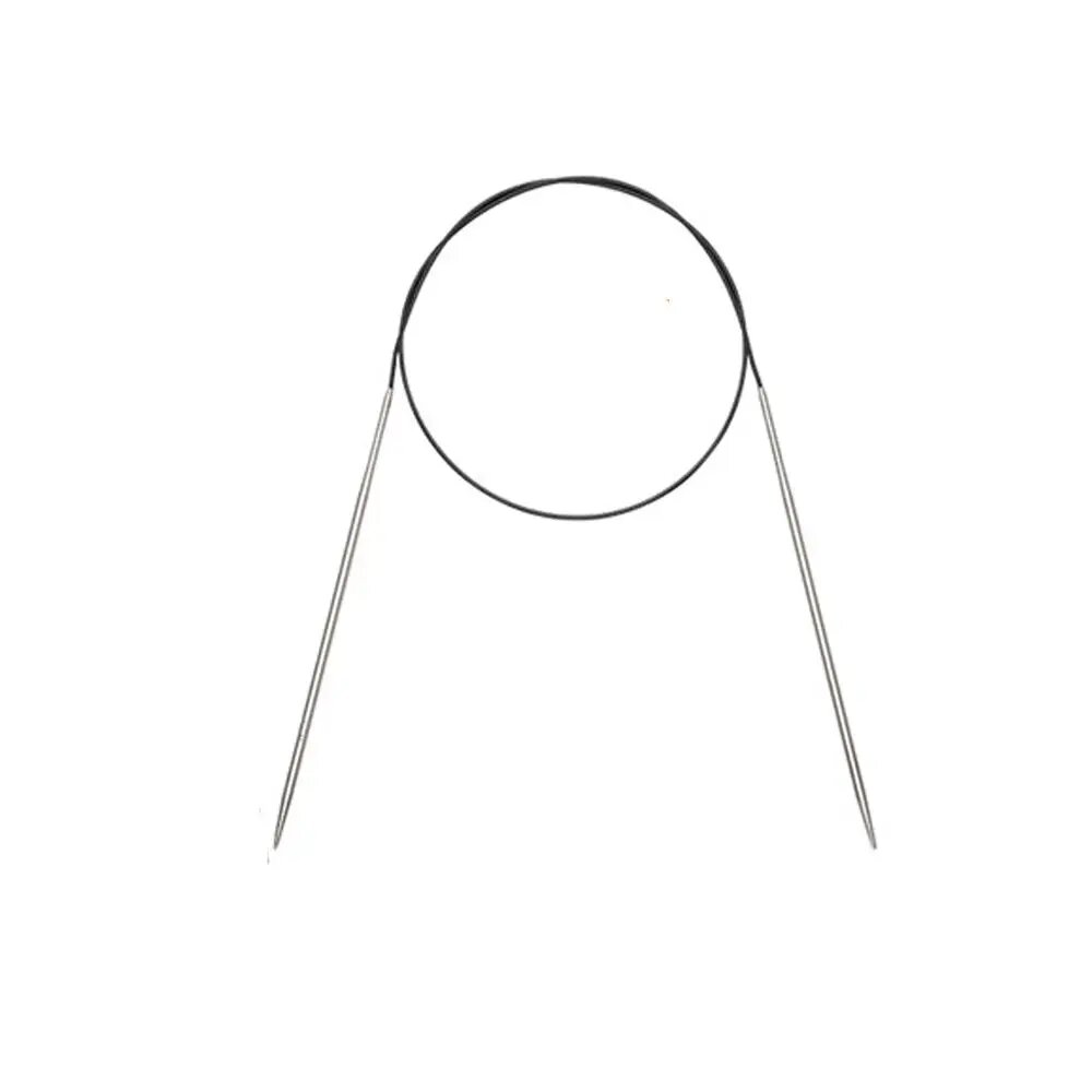 Круглые вязальные иглы из нержавеющей стали 40/100 см 40cm-3.25mm