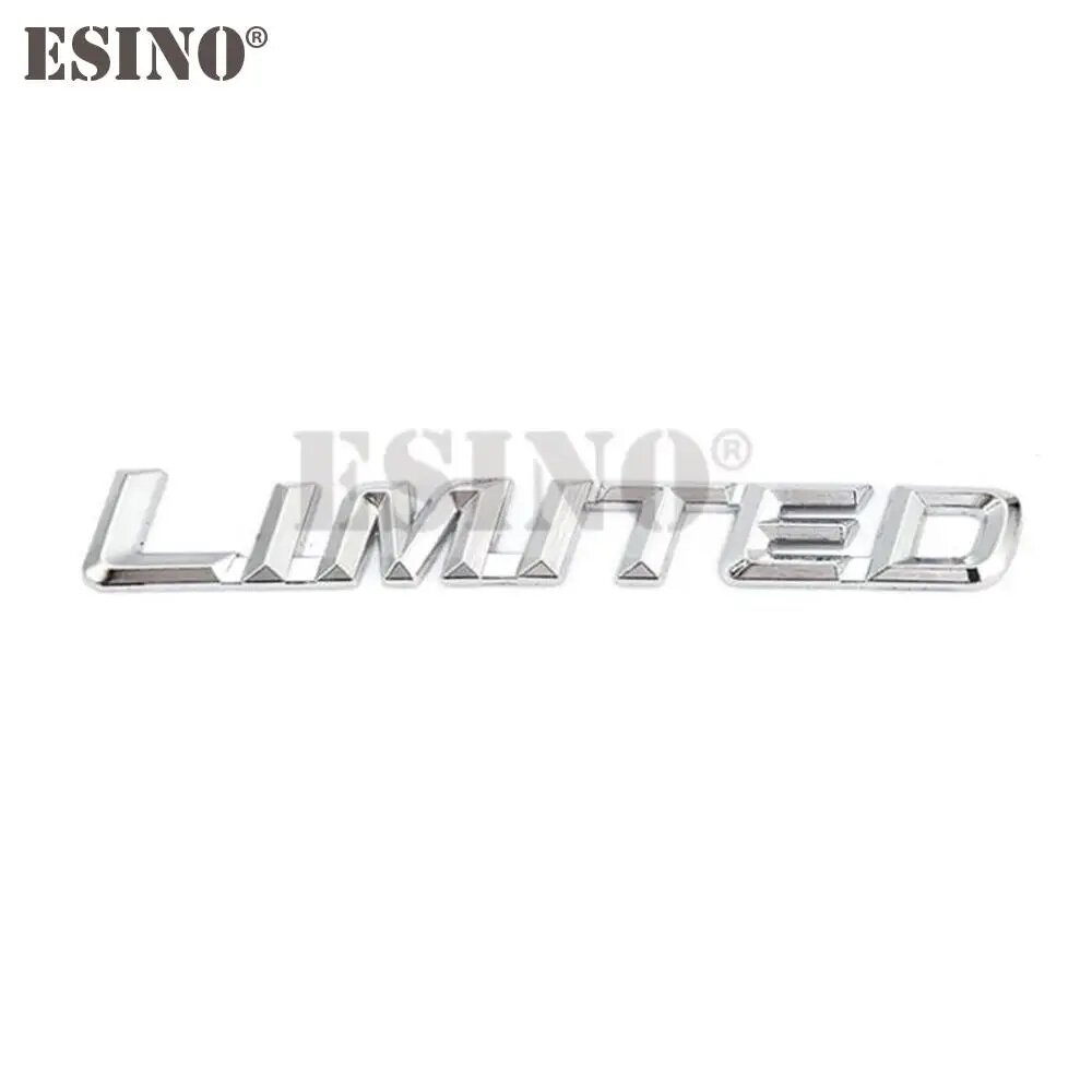 Новинка Стайлинг автомобиля 3D металлическая хромированная эмблема из цинкового сплава Silver 1