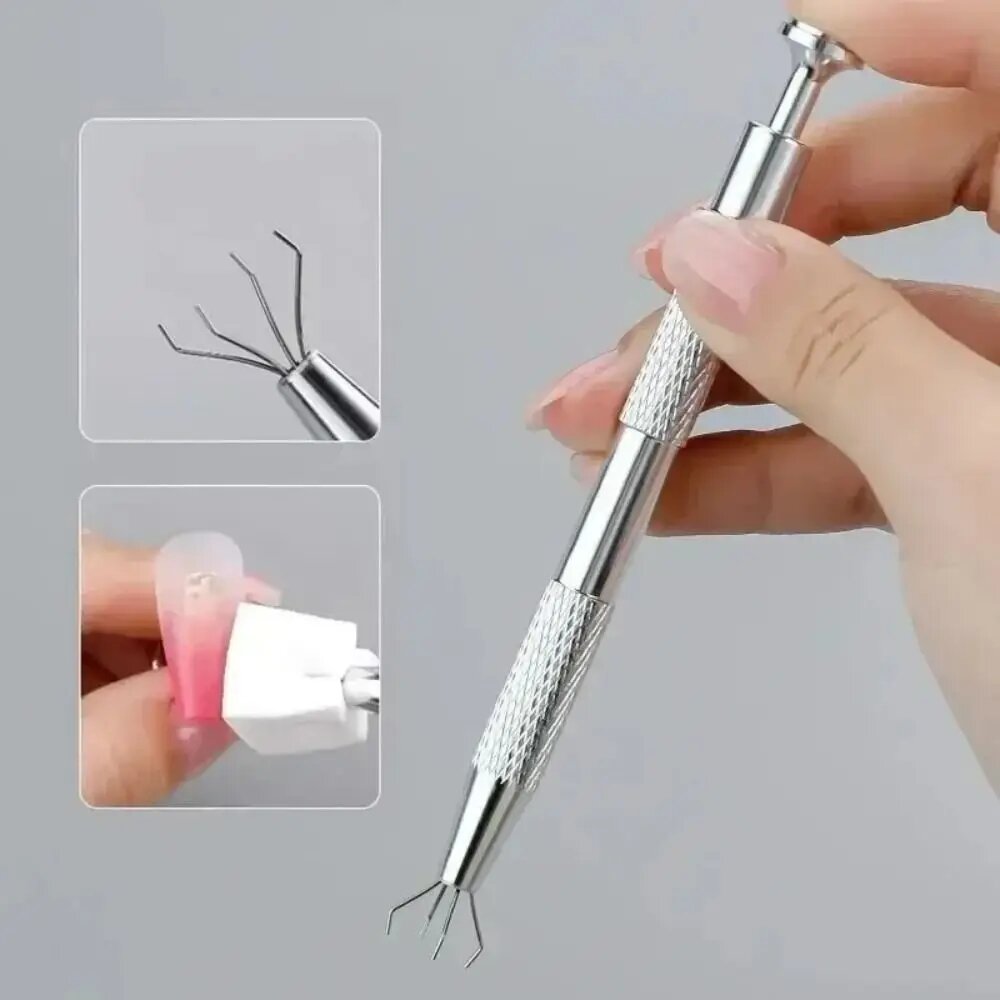 Ручка для дизайна ногтей Grab pen, сменные губки