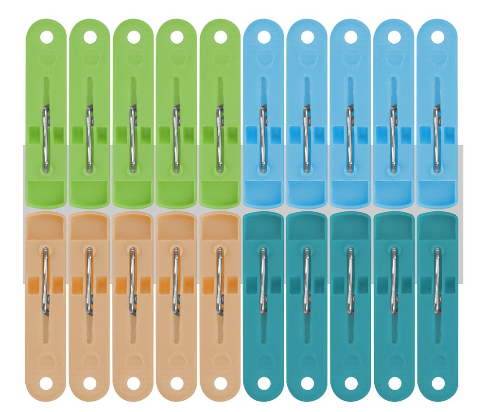 Прищепки для белья Мультидом LF75-69 пластик в упаковке 20шт.